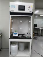 China Ductless Chemical Laboratory Fume Hood 800mm HEPA Organic Inorganic Filter 110V-240V for sale