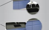 China SGS Certified Laboratory Fume Hood PP Sink 1800mm Floor Mounted Chemical Resistant for sale