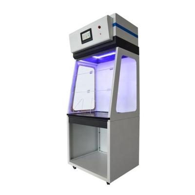 China Ductless Fume Hood Bench Top Lab Equipment 800-1600mm Customizable HEPA H14 Filter for sale