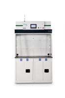 China Ductless Fume Hood Bench Top Lab Equipment 800-1600mm Customizable HEPA H14 Filter for sale