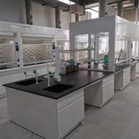 China School Laboratory Furniture Bench Table Anti-Microbial Fireproof 1500x800mm Customizable for sale