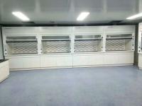 China Full Steel Fume Hood 1200mm 1500mm 1800mm Acid Resistant Lab Workbench for sale
