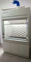 China Full Steel Fume Hood 1200mm 1500mm 1800mm Acid Resistant Lab Workbench for sale