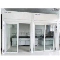 China Full Steel Fume Hood 1200mm 1500mm 1800mm Acid Resistant Lab Workbench for sale