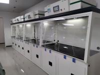 China UV PCR Workstation Laminar Clean Airflow Cabinet ISO5 HEPA Filter 820mm Width for Lab for sale