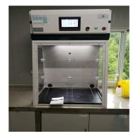China Ductless Benchtop Fume Hood 800mm with UV Lamp Strong Corrosion Resistance for School Lab for sale
