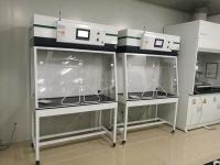 China Ductless Benchtop Fume Hood 800mm with UV Lamp Strong Corrosion Resistance for School Lab for sale