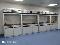 China Ductless Fume Hood Benchtop Acid HEPA H14 Filter 99.999% Efficiency 800mm Width for sale