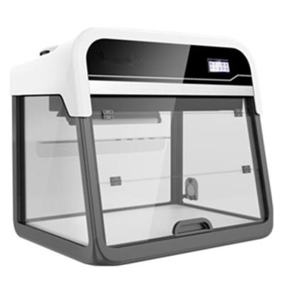 China Biology PCR Workstation Iron Metal Laminar Flow Cabinet 820mm LCD Touch Control for sale
