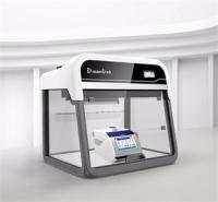 China Biology PCR Workstation Iron Metal Laminar Flow Cabinet 820mm LCD Touch Control for sale