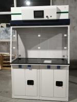 China Ductless Fume Hood Benchtop Acid HEPA H14 Filter 99.999% Efficiency 800mm Width for sale