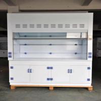 China Polypropylene Fume Hood Lab Furniture Fume Extraction Arm 1200mm for Harmful Gas Removal for sale
