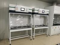 China Filtered Recirculating Steel Fume Cupboard for Common Acids Handling in Laboratory 99.99% Efficiency for sale