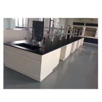 China Fireproof Laboratory Table Black Bench Top 12.7mm Chemical Resistant Laminate 1220x2440mm for sale