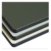 China Fireproof Laboratory Table Black Bench Top 12.7mm Chemical Resistant Laminate 1220x2440mm for sale