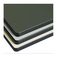 China Chemical Resistant HPL Lab Top Table Top 12.7mm 1220x2440mm Flat Edge Commercial Furniture for sale