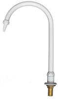 China Laboratory Sensor Self Closing Tap Triple Outlet Chrome Plated Brass 75 psi for sale