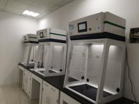 China ISO14001 Certified Methacrylate Monomer Filtering Dental Lab Fume Exhaust Hood 800mm for sale