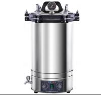 China 314 Stainless Steel Portable Pressure Steam Sterilizer Autoclave 60 Min Timer for sale