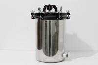 China 314 Stainless Steel Portable Pressure Steam Sterilizer Autoclave 60 Min Timer for sale