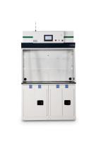 China Ductless Fume Hood 800mm Steel Lab Equipment HEPA H14 Filter 99.995% for sale