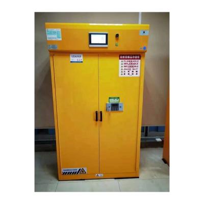 China XL-100 Filtered Chemical Storage Cabinet 800x510x2070mm HEPA H14 99.995% for sale