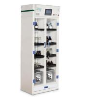 China XL-100 Filtered Chemical Storage Cabinet 800x510x2070mm HEPA H14 99.995% for sale