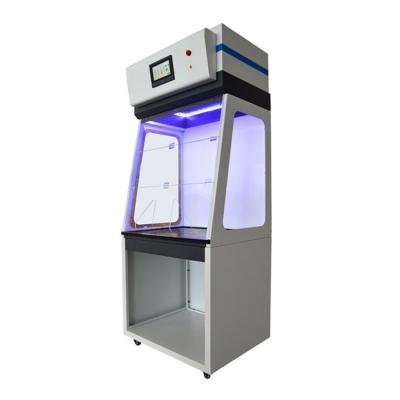 China Ductless Chemical Fume Hood 800mm CE Certified HEPA H14 Filter Lab Equipment for sale