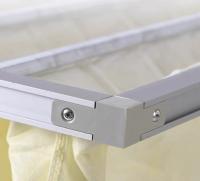 China Steel Frame Bag Filter 595x595x500mm for Air Conditioning Fume Hood Laboratory Ventilation for sale