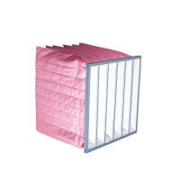 China F8 Non-Woven Air Filter Bag 595x595x500mm for Industrial Air Outlet Dust Removal for sale