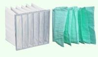 China F8 Non-Woven Air Filter Bag 595x595x500mm for Industrial Air Outlet Dust Removal for sale
