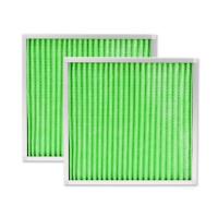 China Mail Packing G2 G3 G4 Primary Efficiency Pleated Panel Air Filter for Schools Discounted for sale