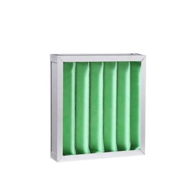 China Disposable Laboratory Fume Hood Pre-Filter G3 G4 Foldaway 595x595x46mm for sale