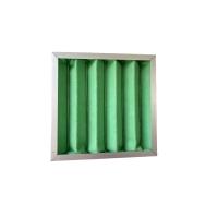 China Disposable Laboratory Fume Hood Pre-Filter G3 G4 Foldaway 595x595x46mm for sale