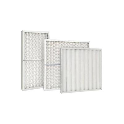 China Disposable G4 Air Filter 595x595x46mm Aluminum Frame for Lab Ventilation Pre-filtration for sale