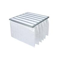 China F5-F9 Synthetic Pocket Bag Medium Air Filters 595x595x500x600mm for Cleanroom Laboratory Furniture for sale