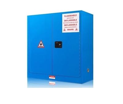 China Blue Safety Cabinet 15L Capacity for Mobile Chemical Lab 18-Gauge Steel for sale