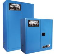 China Blue Safety Cabinet 15L Capacity for Mobile Chemical Lab 18-Gauge Steel for sale
