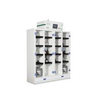 China Ductless Purification Drug Cabinet 800x510x2070mm HEPA H14 Filter Toxic Chemical Absorbing for sale
