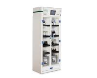 China Ductless Purification Drug Cabinet 800x510x2070mm HEPA H14 Filter Toxic Chemical Absorbing for sale