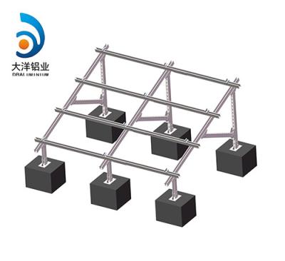 China Ground Support Solar Panel Roof Structure Mill Finish for sale