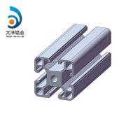 China Anodic Oxidation 40 Series Aluminium Construction Profiles Sandblasting for sale