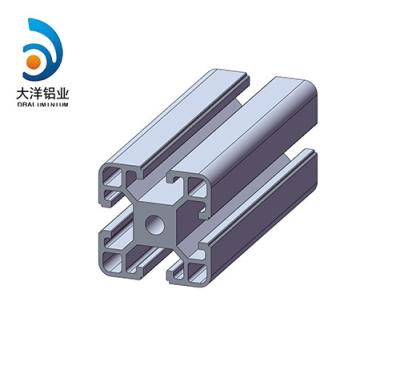 China Anodic Oxidation 40 Series Aluminium Construction Profiles Sandblasting for sale