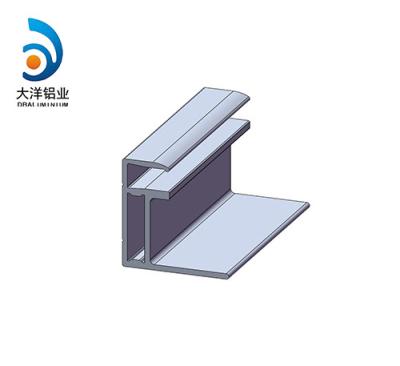 China ISO 20 Series Solar Panel Frame Structure Mill Finish Anodizing for sale
