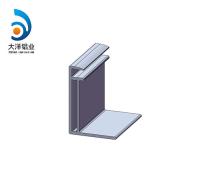 China Mill Finish 50 Series Solar Mounting Frame Anodizing for sale