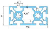 China Construction 50 Series Aluminum Anodic Oxidation Sandblasting for sale