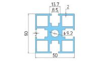 China Construction 50 Series Aluminum Anodic Oxidation Sandblasting for sale