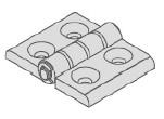 China Powder Coating Electrophoresis Aluminum Hinge Mill Finish for sale