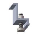 China 6063 6005 PV Solar Frame Mounting Structure Of Solar Panel for sale