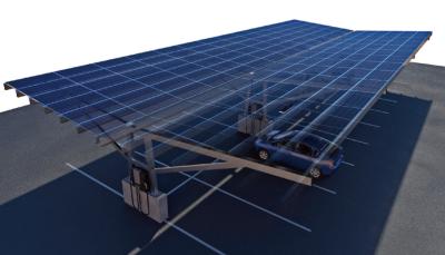 China Horizontal Vertical Solar Panel Mounting Structure 0.7-10.0mm for sale